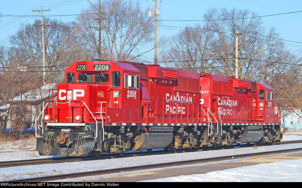 CP 2208, CP's Tomah Sub.
